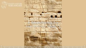 Sheshonq I - Société d'Histoire Nord-Africaine